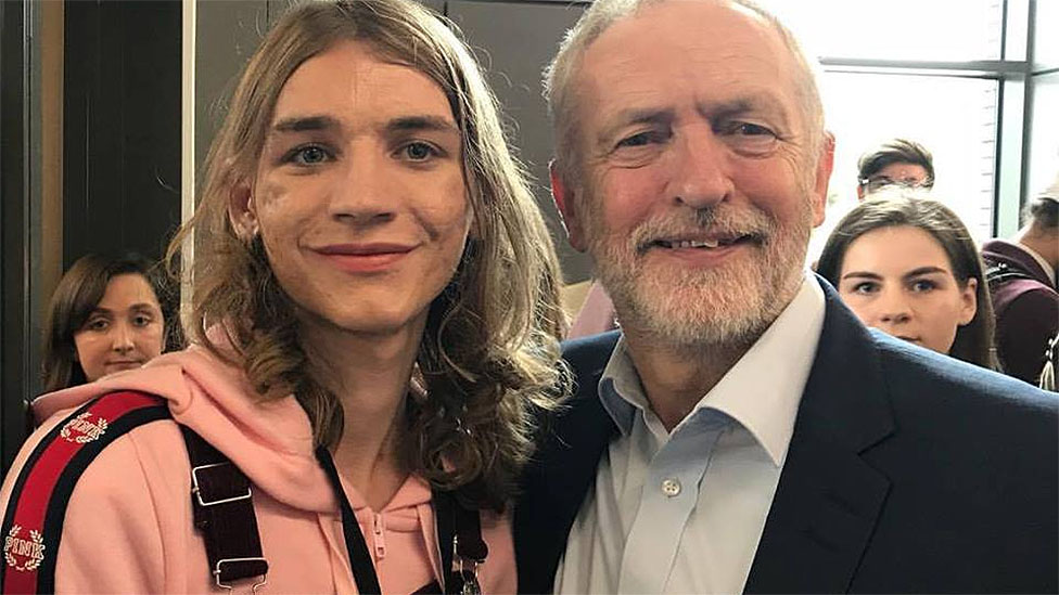 Lily Madigan: I want to be Labour's first transgender MP - BBC News