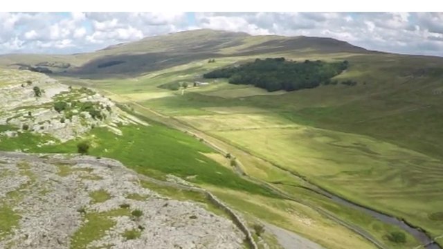 Erosion on Yorkshire's three peak path caused by popularity - BBC News