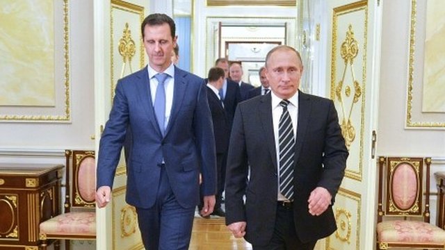 What Putin and Assad did not reveal after Moscow talks - BBC News