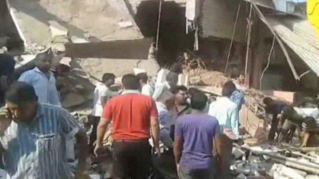 At least 88 killed in India restaurant explosion - BBC News