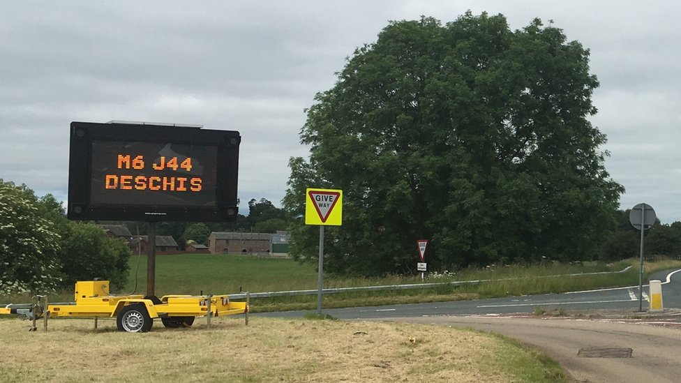 Foreign Signs Border