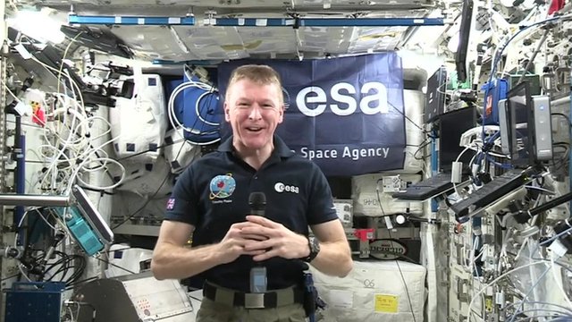 Tim Peake wants to eat pizza on his return to Earth - BBC Newsround