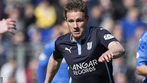 BBC Sport - Dundee sign Cardiff's Rhys Healey on loan, as Simon Ferry exits