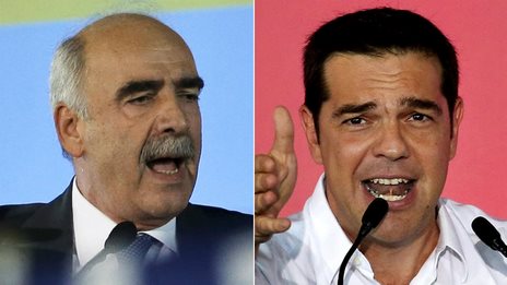 BBC News - Greece election: Polls close in tight contest