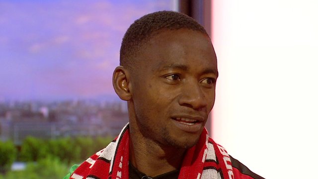 'I came from Sierra Leone for Man Utd match' - BBC News