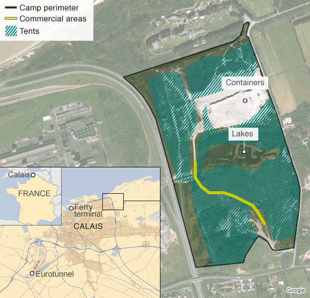 EU migrant crisis: Clashes as France clears Calais 'Jungle' - BBC News