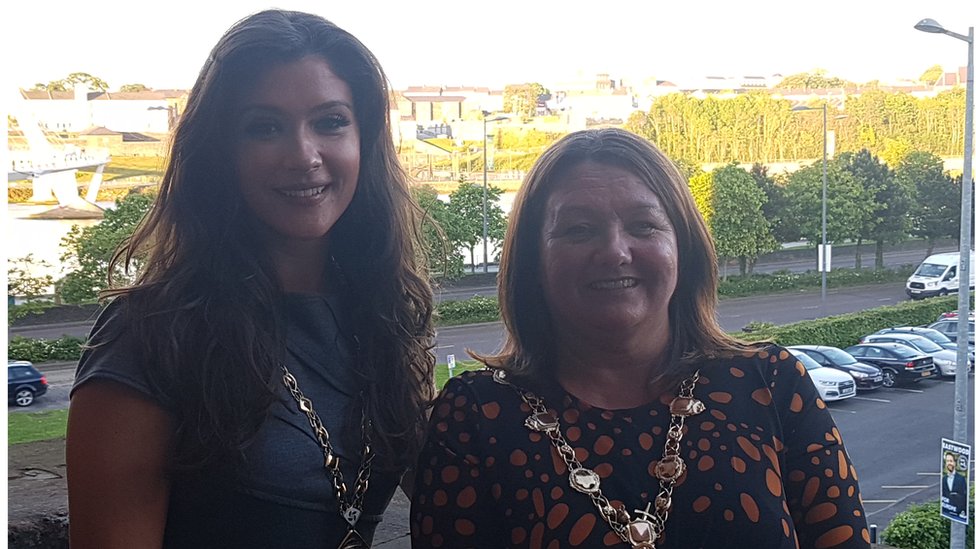 Women elected as Derry and Strabane mayor and deputy for first time ...