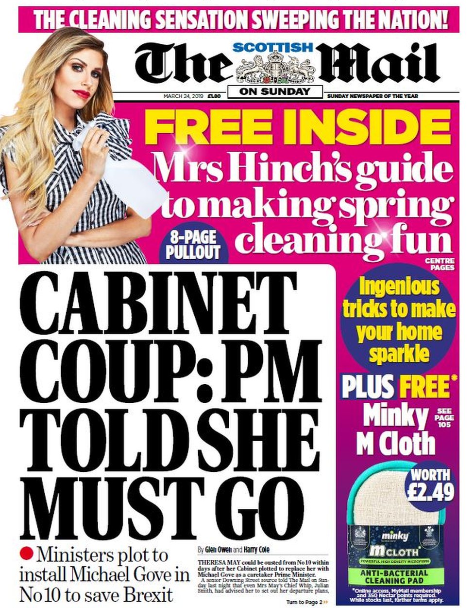 Scotland s Papers Coup To Ditch May And never Free Him BBC News