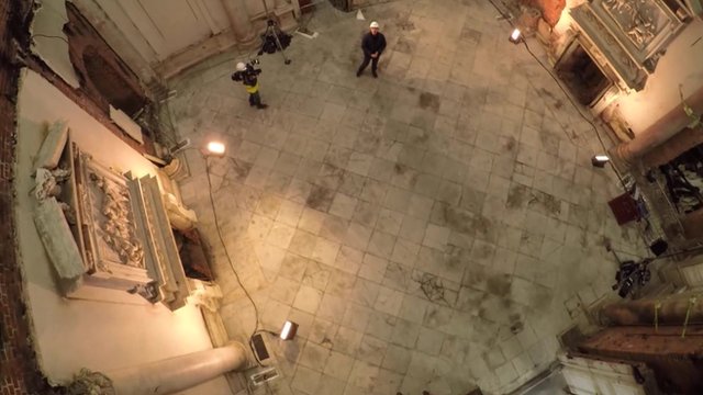 Clandon Park House: Fire-ravaged mansion to be restored - BBC News