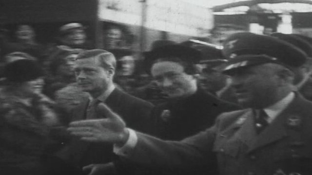 Duke of Windsor's visit to Nazi Germany in 1937 - BBC News
