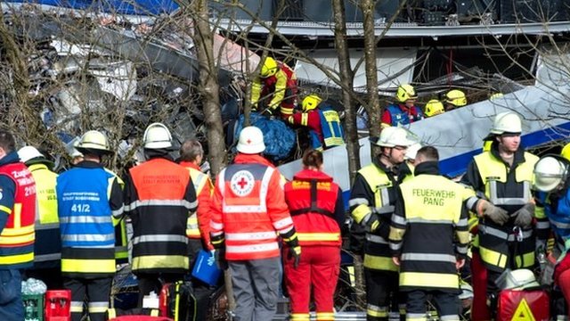 Germany train crash: At least 10 killed and scores injured - BBC News
