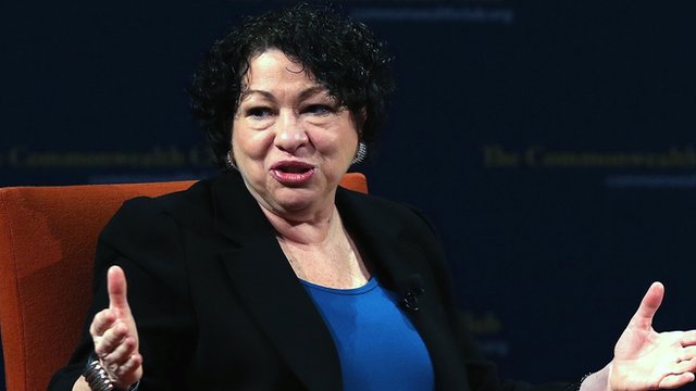 Listen to Supreme Court Justice Sonia Sotomayor at arguments - BBC News