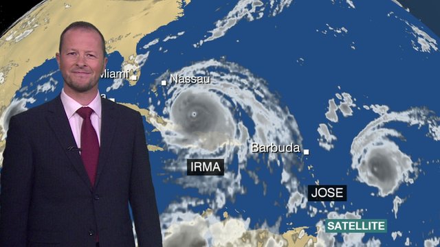 Irma hits Cuba and threatens Florida next - BBC Weather