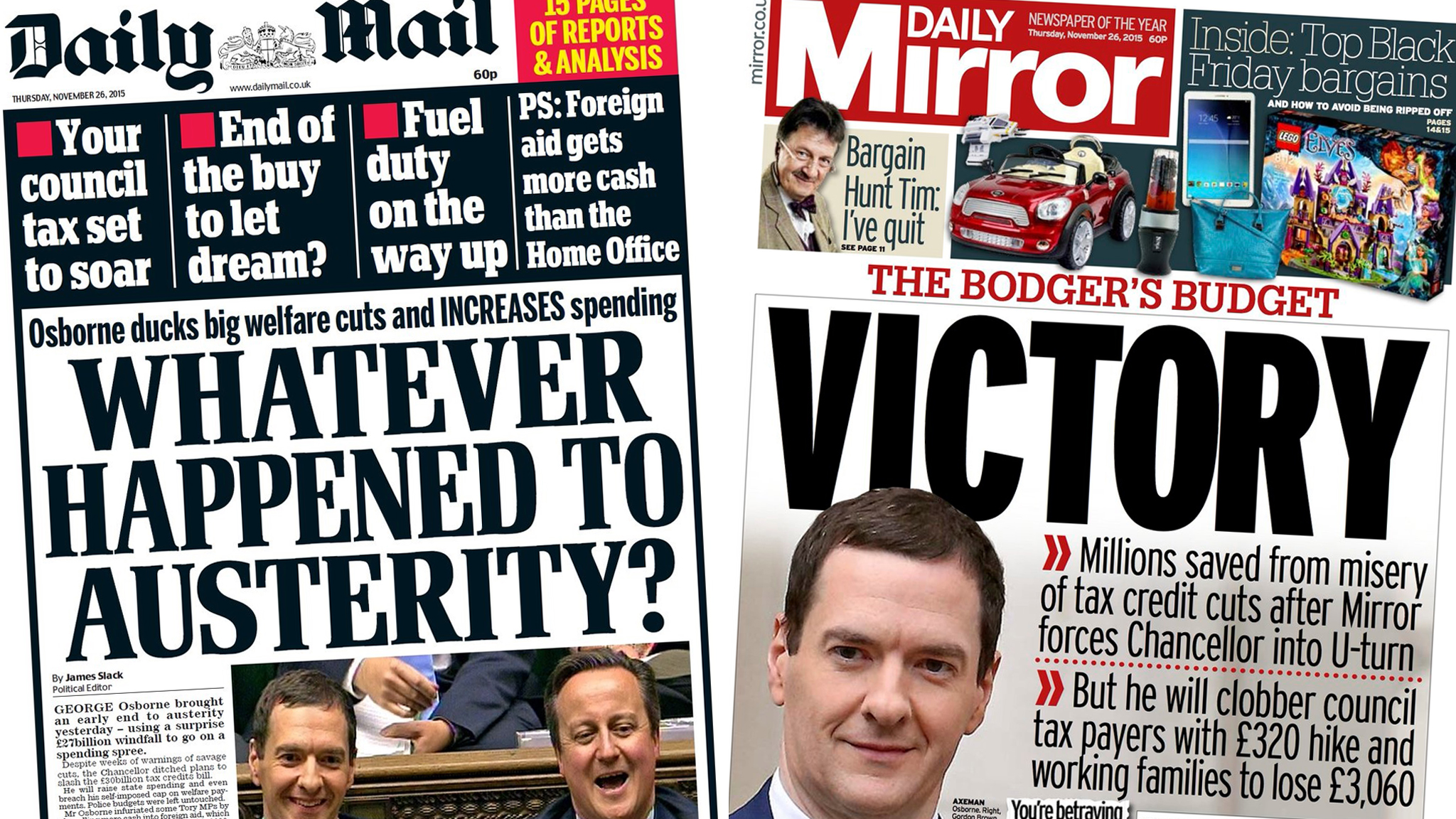 Osborne Austerity Quotes