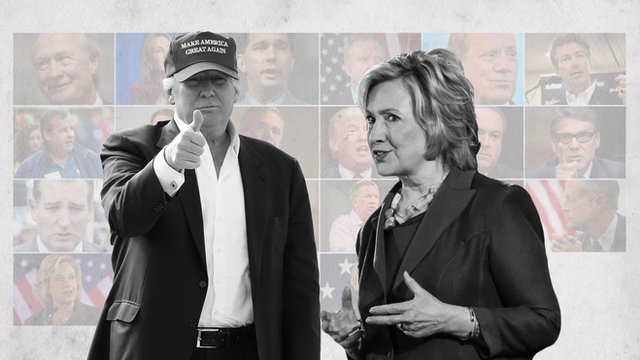 Donald Trump: I don't wear a toupee - BBC News