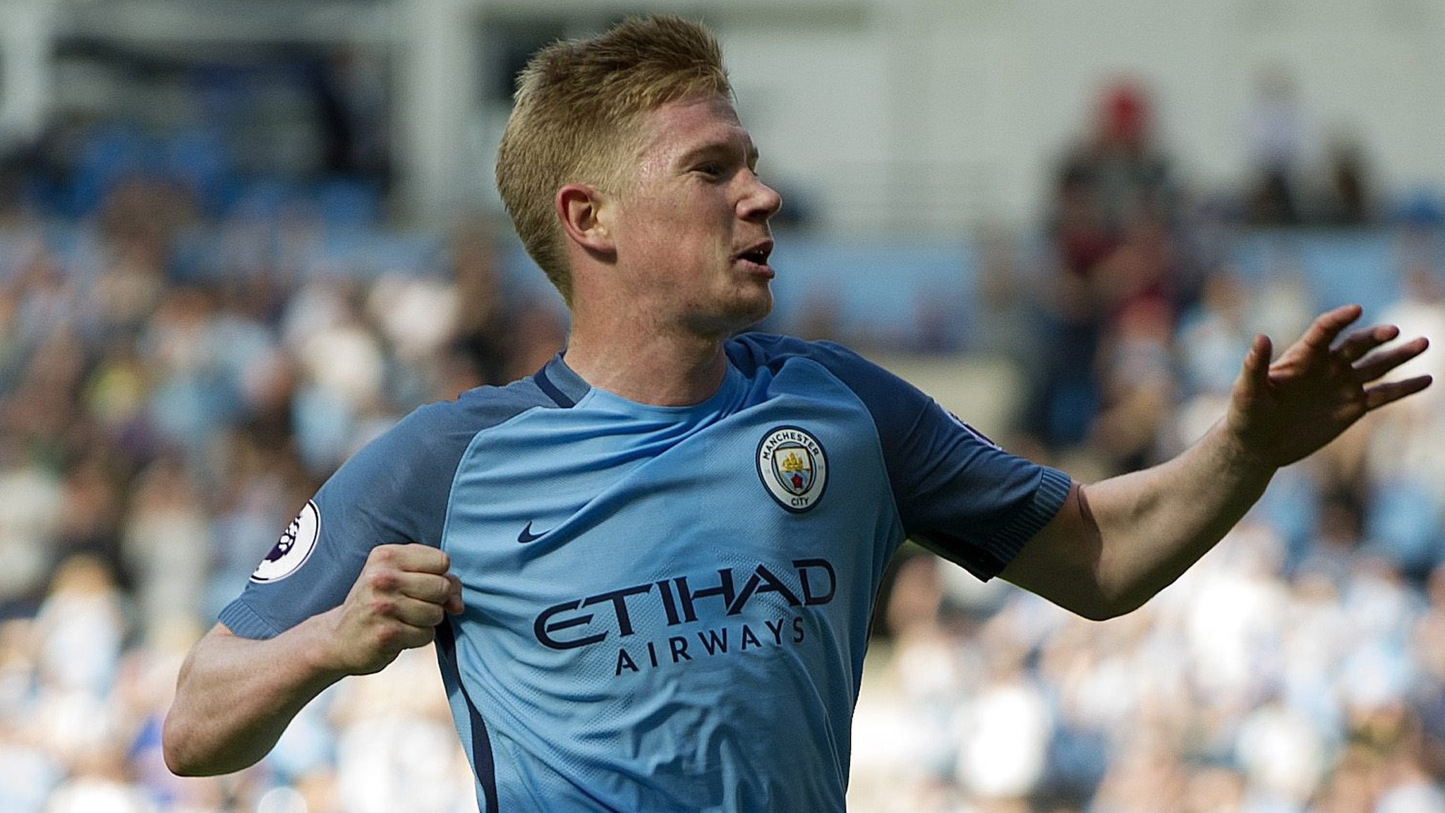 Kevin de Bruyne second only to Lionel Messi, says Man City boss Pep...