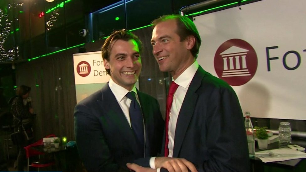 Dutch Eurosceptics celebrate referendum win - BBC News