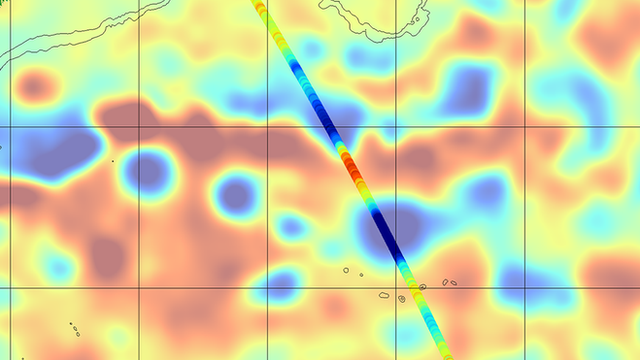 Mapping ocean height from space - BBC News