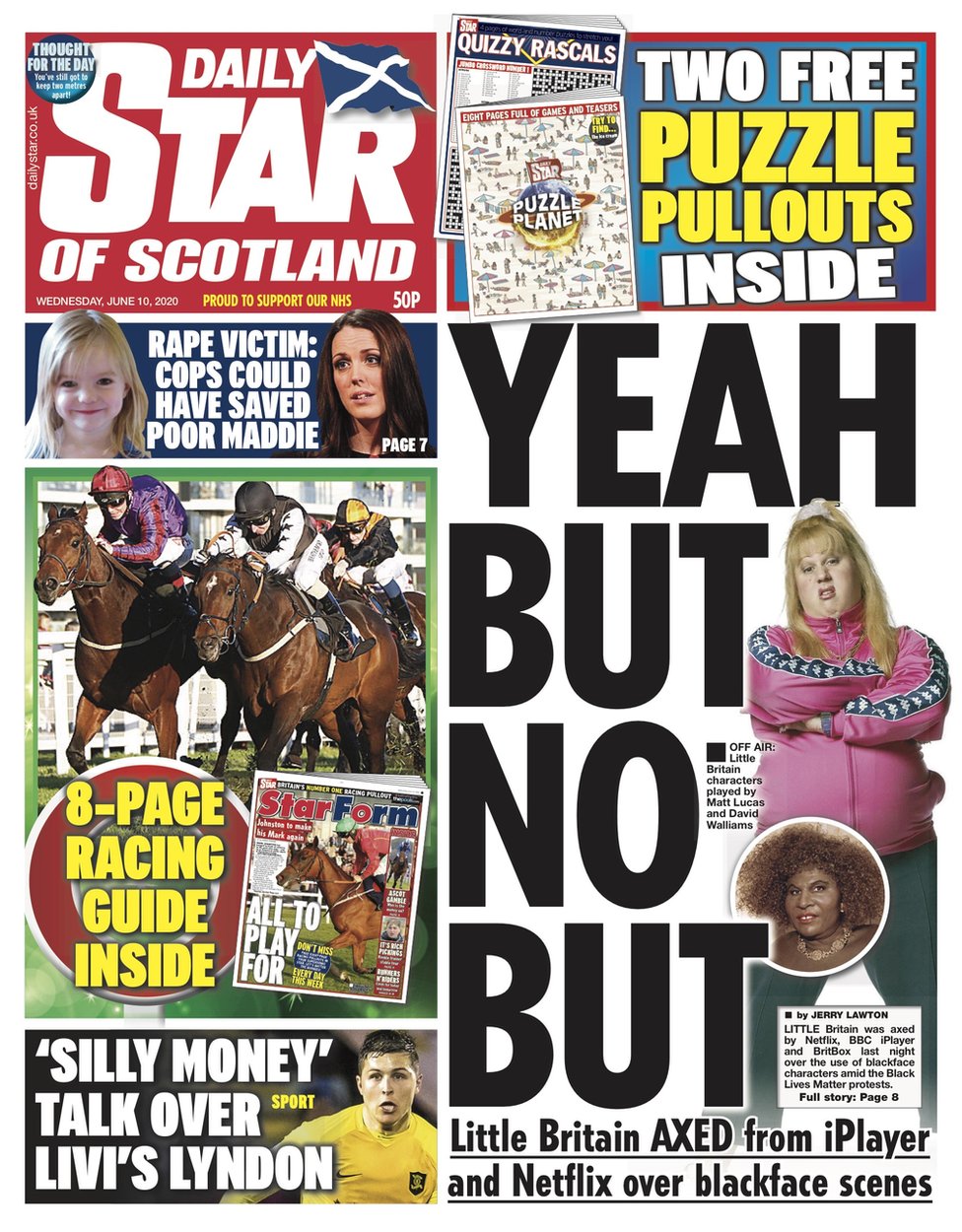 Scotland's papers: 'Covid came in February' and statues could topple ...