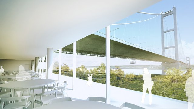 China's giant glass bridge hit with sledgehammer - BBC News