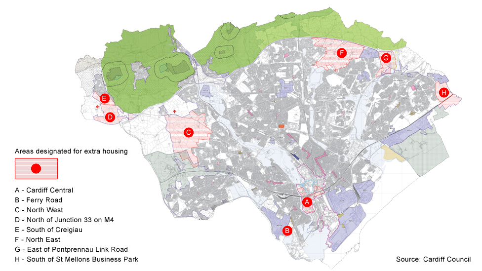 Huge expansion of Cardiff approved by planners - BBC News