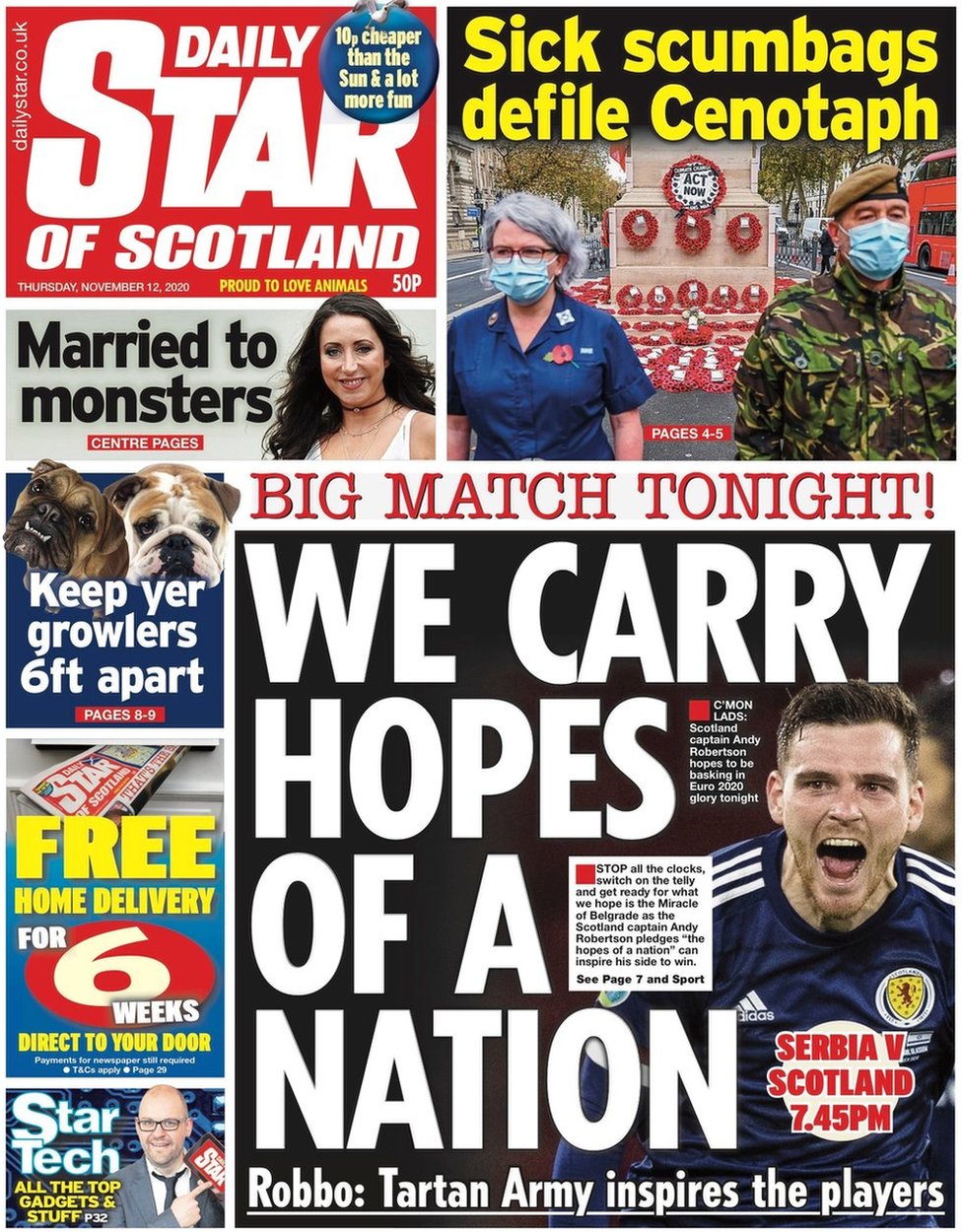 Scotland's papers: 'Macho' police culture and Scottish football hopes ...