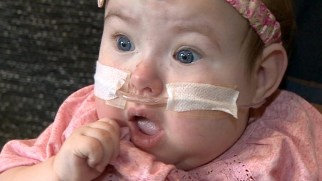 Bristol parents' 'Christmas baby wish' comes true - BBC News