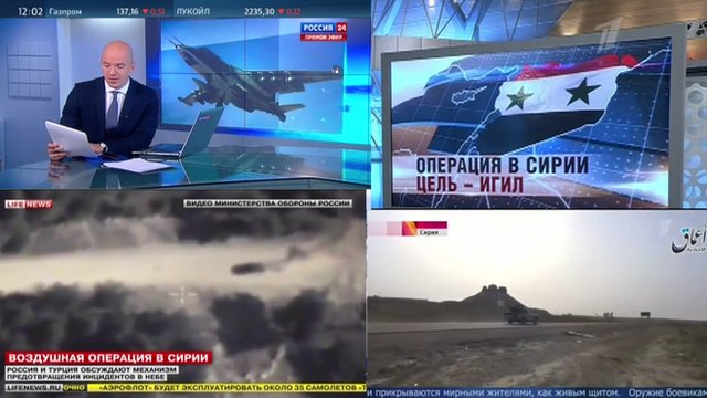 Russian public opinion shifting in favour of Syria strikes - BBC News