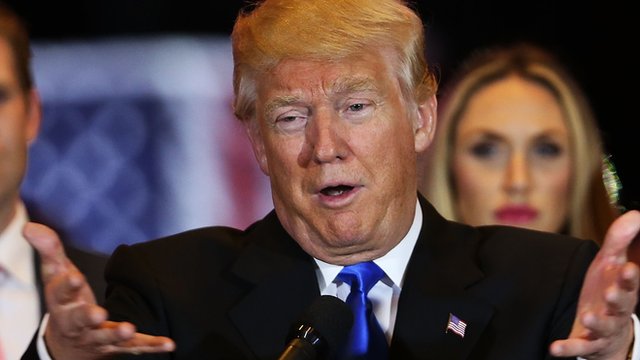 Lewd Donald Trump video emerges - BBC News