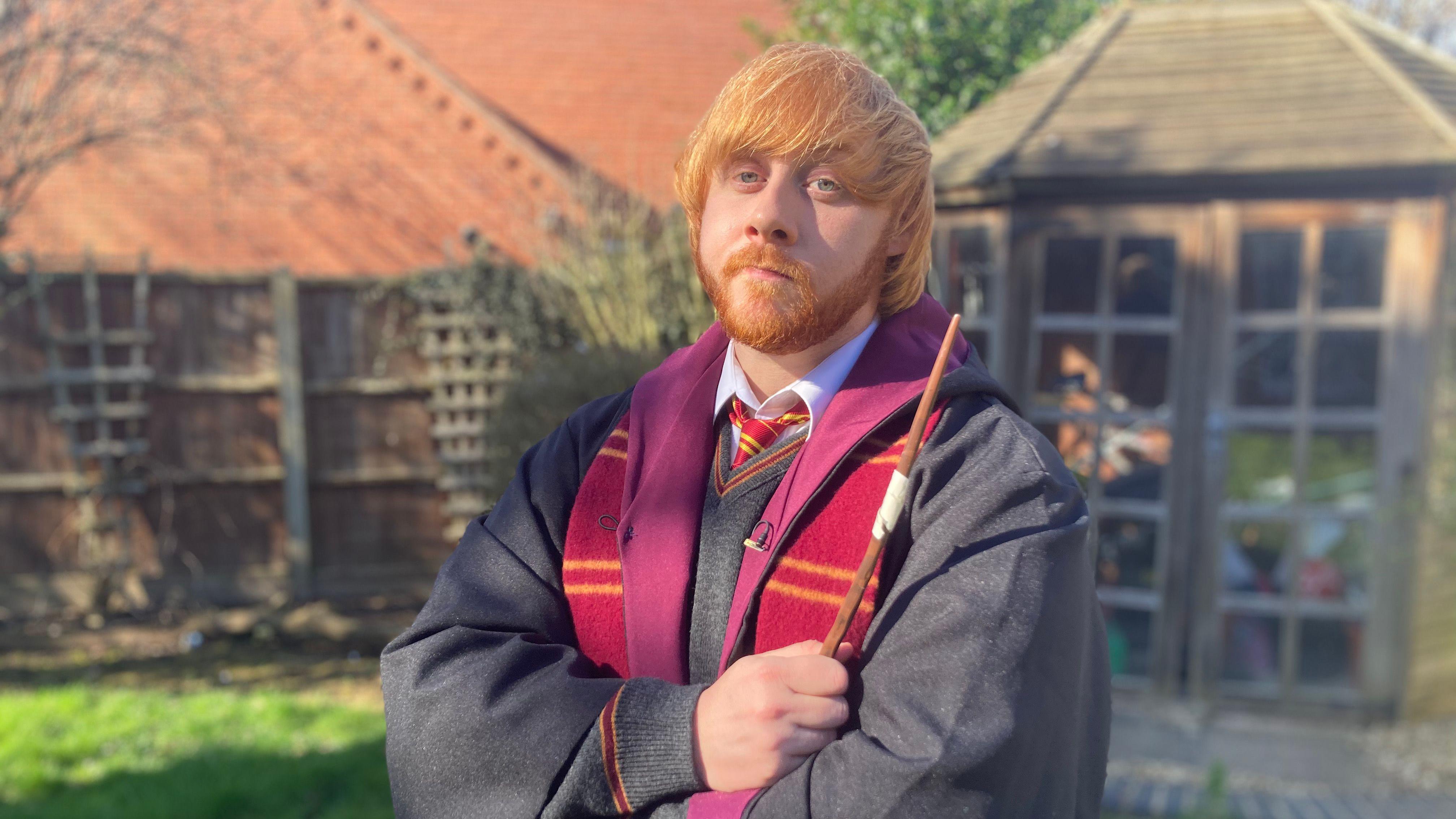 Ron Weasley Wedding Spalding Stonemason Often Mistaken For Harry