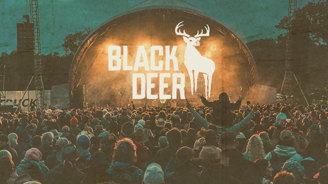 Black Deer Festival Logo