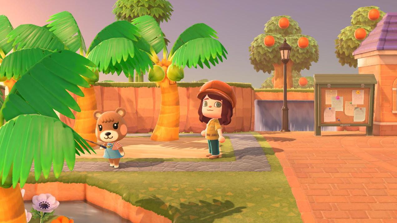Video game animal crossing store